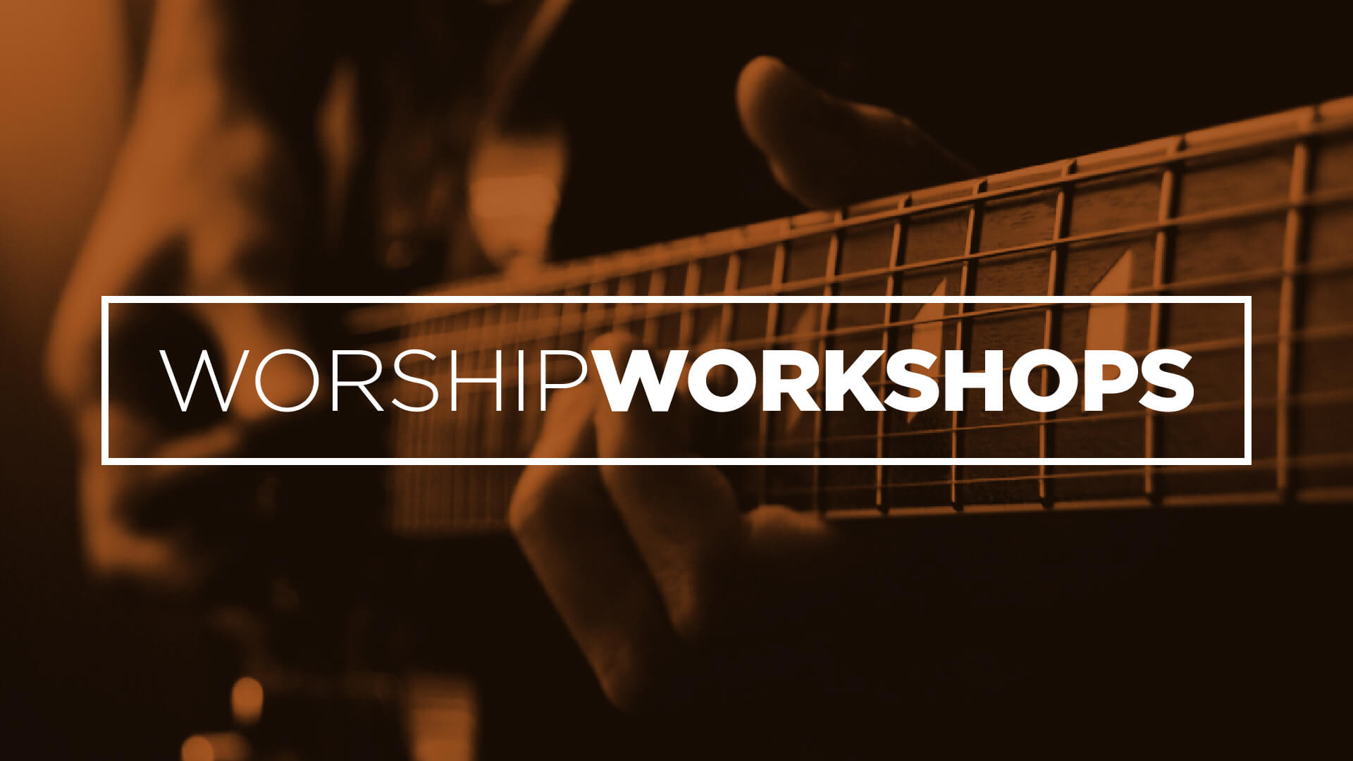 Worship Workshops - Mt. Horeb Church